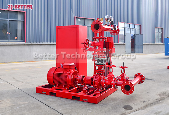 End Suction EJ Fire Pump Set,EDJ fire pump system,fire fighting manufactory-ZJBetter