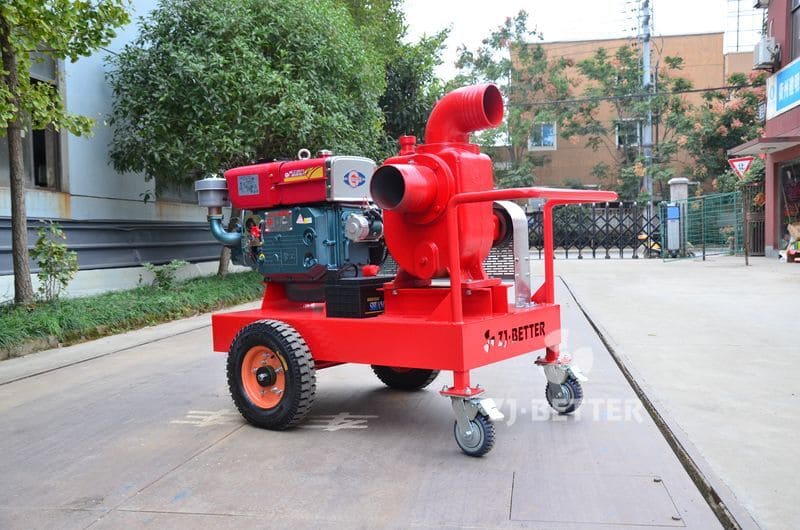 Hand push mobile pump truck (self-priming)--Better Technology Co., Ltd.