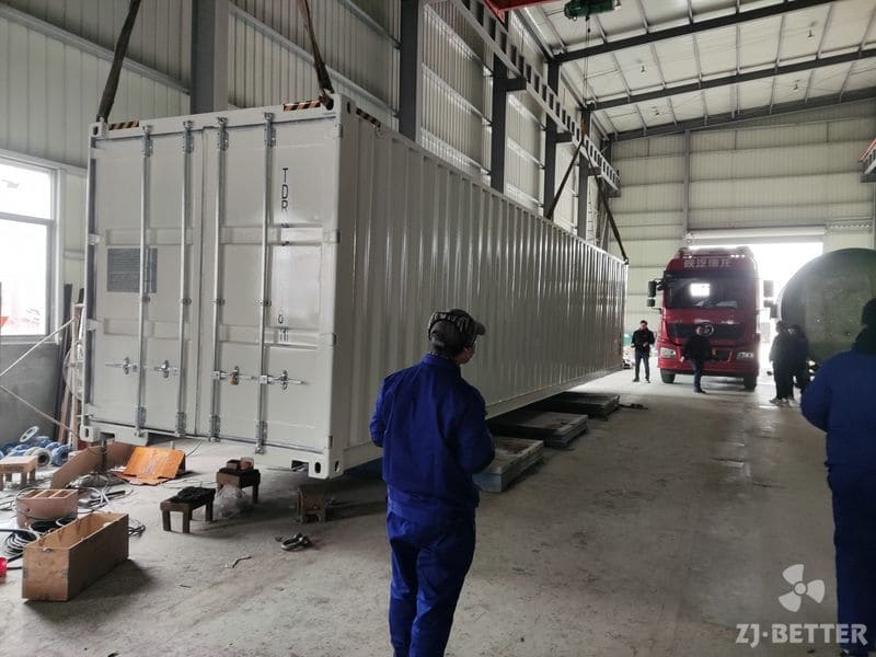 40" Containerized Fire Pump Set--Better Technology Co., Ltd.