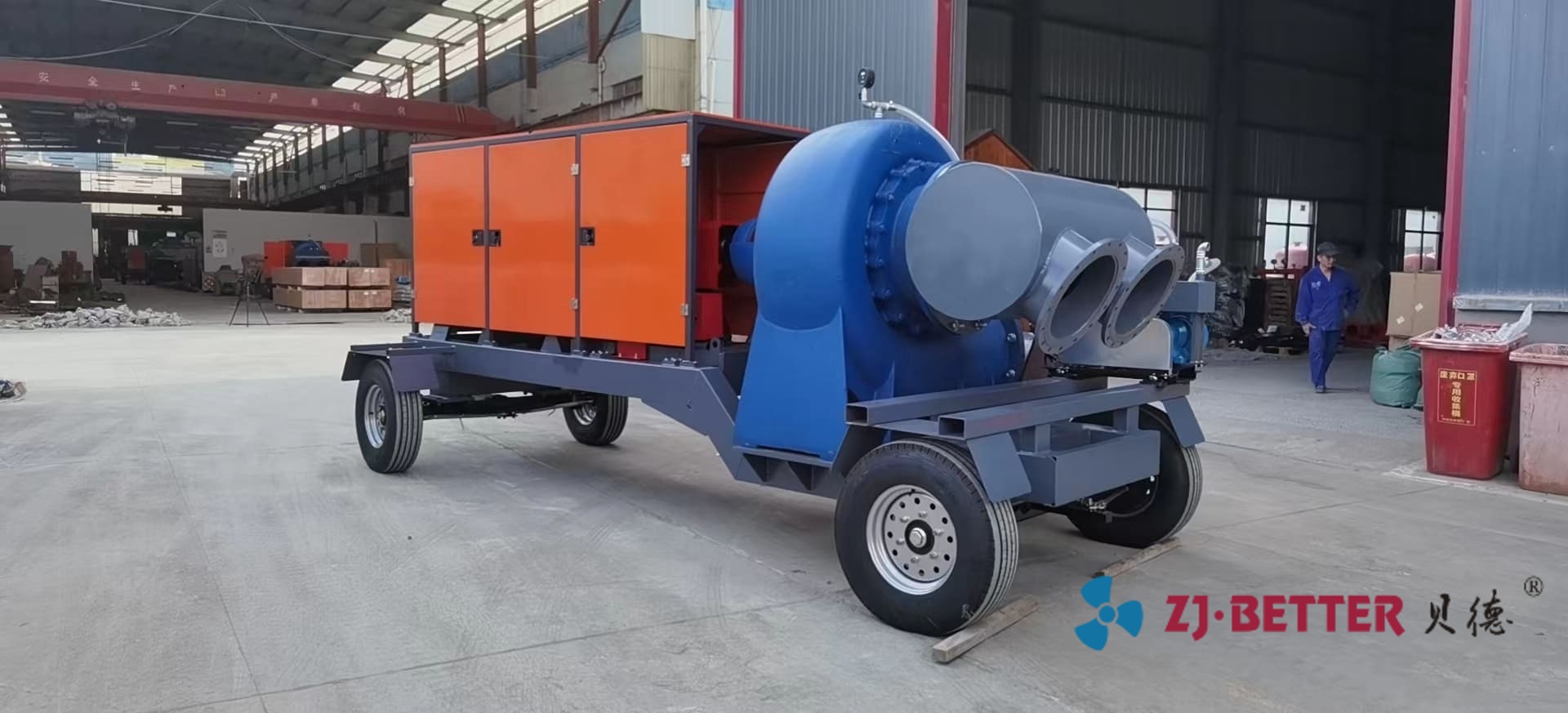 Mobile pump truck in flood control and drainage has played a very big ...