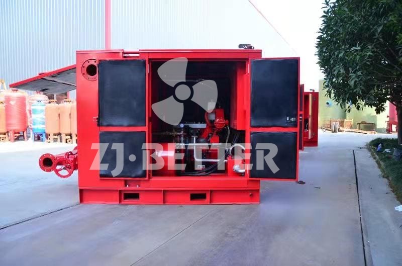 ZJBetter box type fire fighting pump set (outdoor)--Better Technology ...