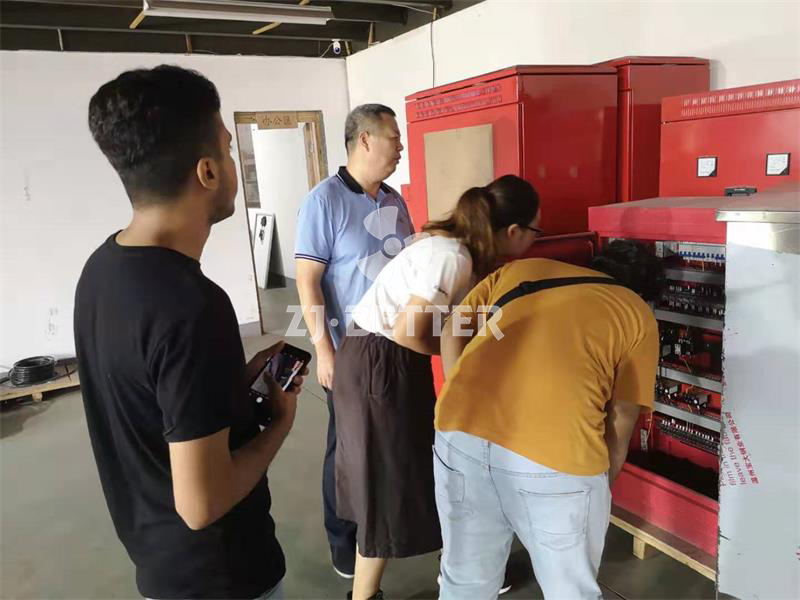 Philippines customer visit our factory--Better Technology Co., Ltd.