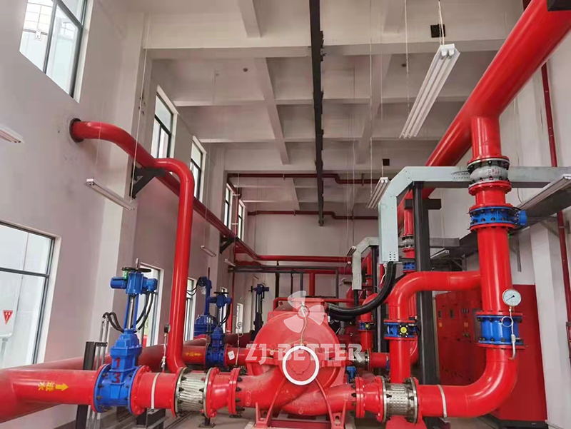 Fire Pump Room View from our customer--Better Technology Co., Ltd.