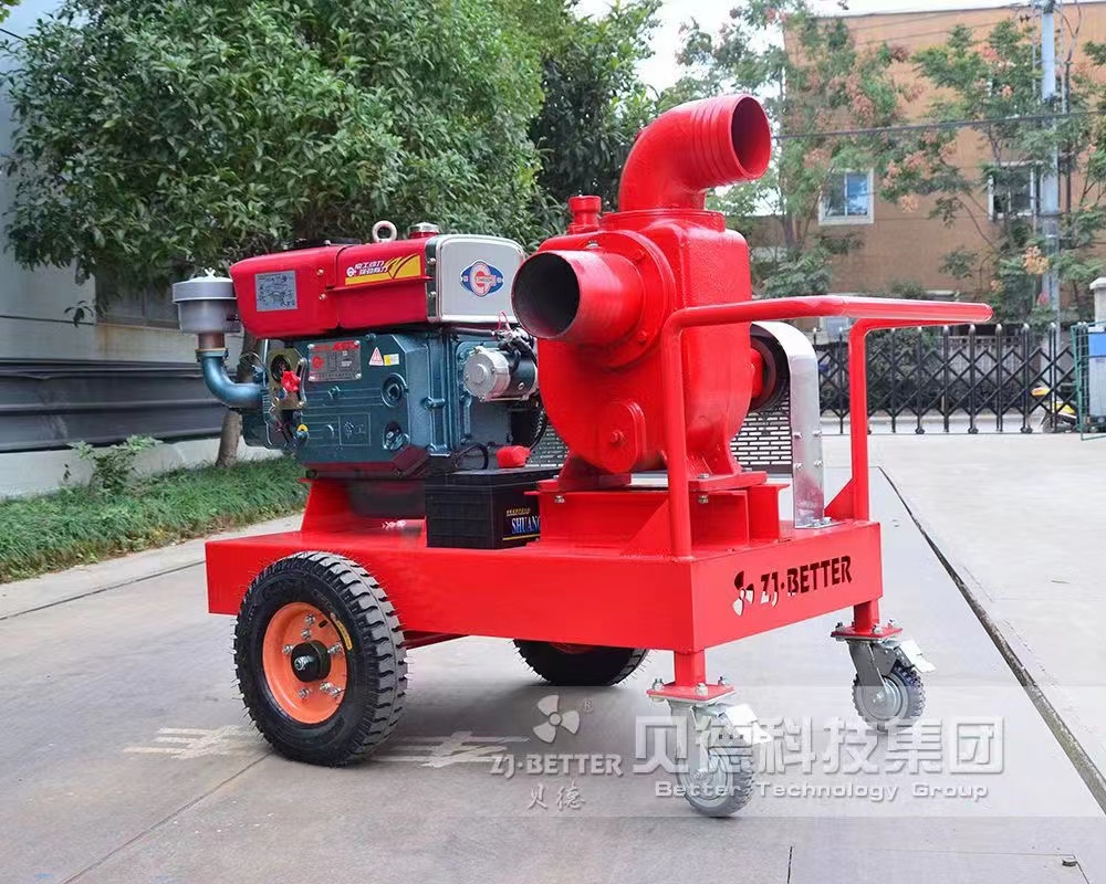 Small sized mobile pump with single cylinder engine--Better Technology ...
