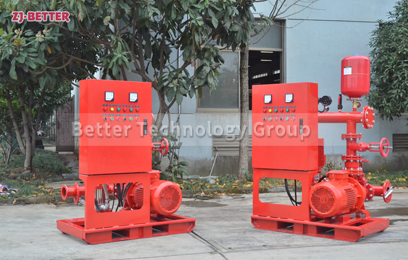EJ fire pump set—manufactured by Better Technology Group Co., Ltd ...