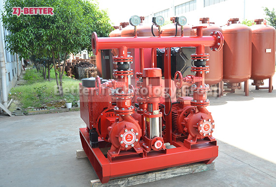 Advantages of EDJ Dual-Power Fire Pump Sets--Better Technology Co., Ltd.