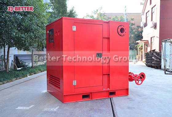 The Box type outdoor fire pump set --Better Technology Co., Ltd.