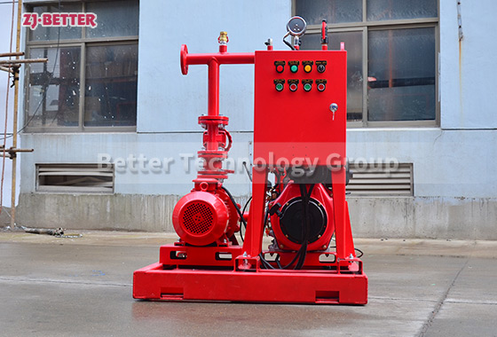 ED Pump Set for Efficient Fire Control--Better Technology Co., Ltd.