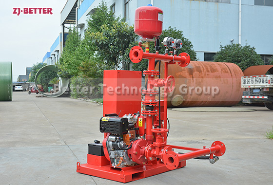Reliable Fire Protection:DJ fire pump set--Better Technology Co., Ltd.