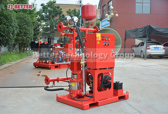 Reliable Fire Protection:DJ fire pump set--Better Technology Co., Ltd.