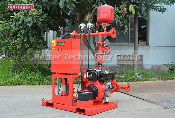 Reliable Fire Protection:DJ fire pump set--Better Technology Co., Ltd.