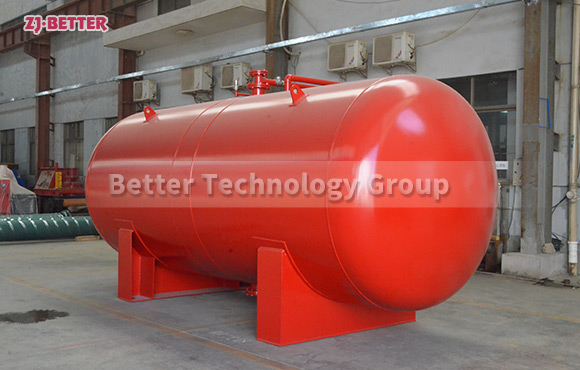 Common Sizes of Horizontal Foam Tanks--Better Technology Co., Ltd.