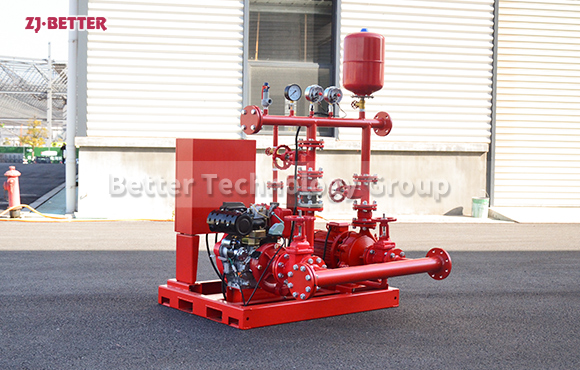 EDJ Fire Pump Set: Ensuring Fire Safety--Better Technology Co., Ltd.
