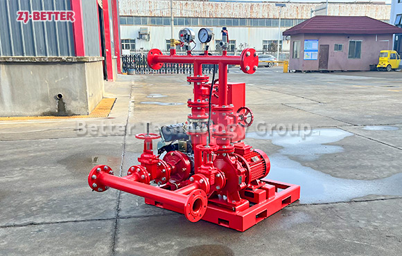 Fire Pump Solutions: 50GPM@7Bar EDJ FIRE PUMP SET--Better Technology Co ...