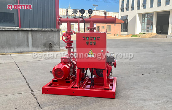 Small flow 45GPM@9Bar EDJ Fire Pump Set--Better Technology Co., Ltd.