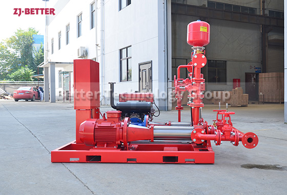 EDJ FIRE PUMP SET: Vertical In Line Pump--Better Technology Co., Ltd.