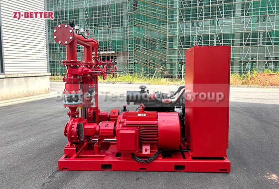EDJ Fire Pump Set for Optimal Fire Safety --Better Technology Co., Ltd.