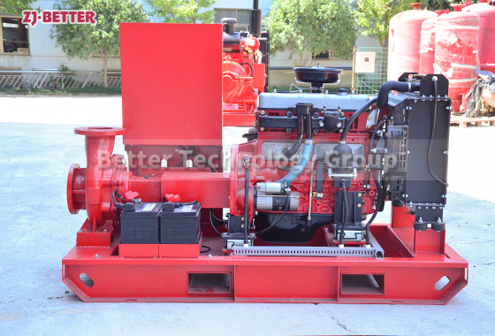 How Diesel Engine End Suction Fire Pumps Work --Better Technology Co., Ltd.