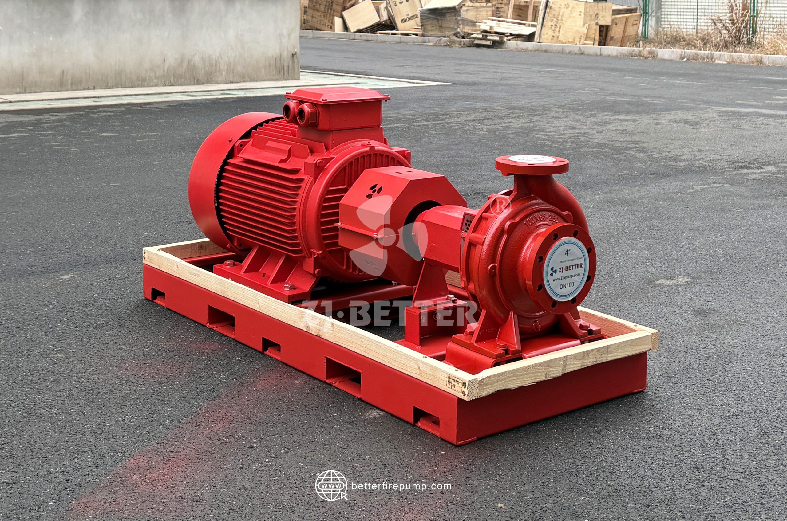 500GPM@140PSI Fire Pump Units Complying with NFPA20 Standards --Better ...