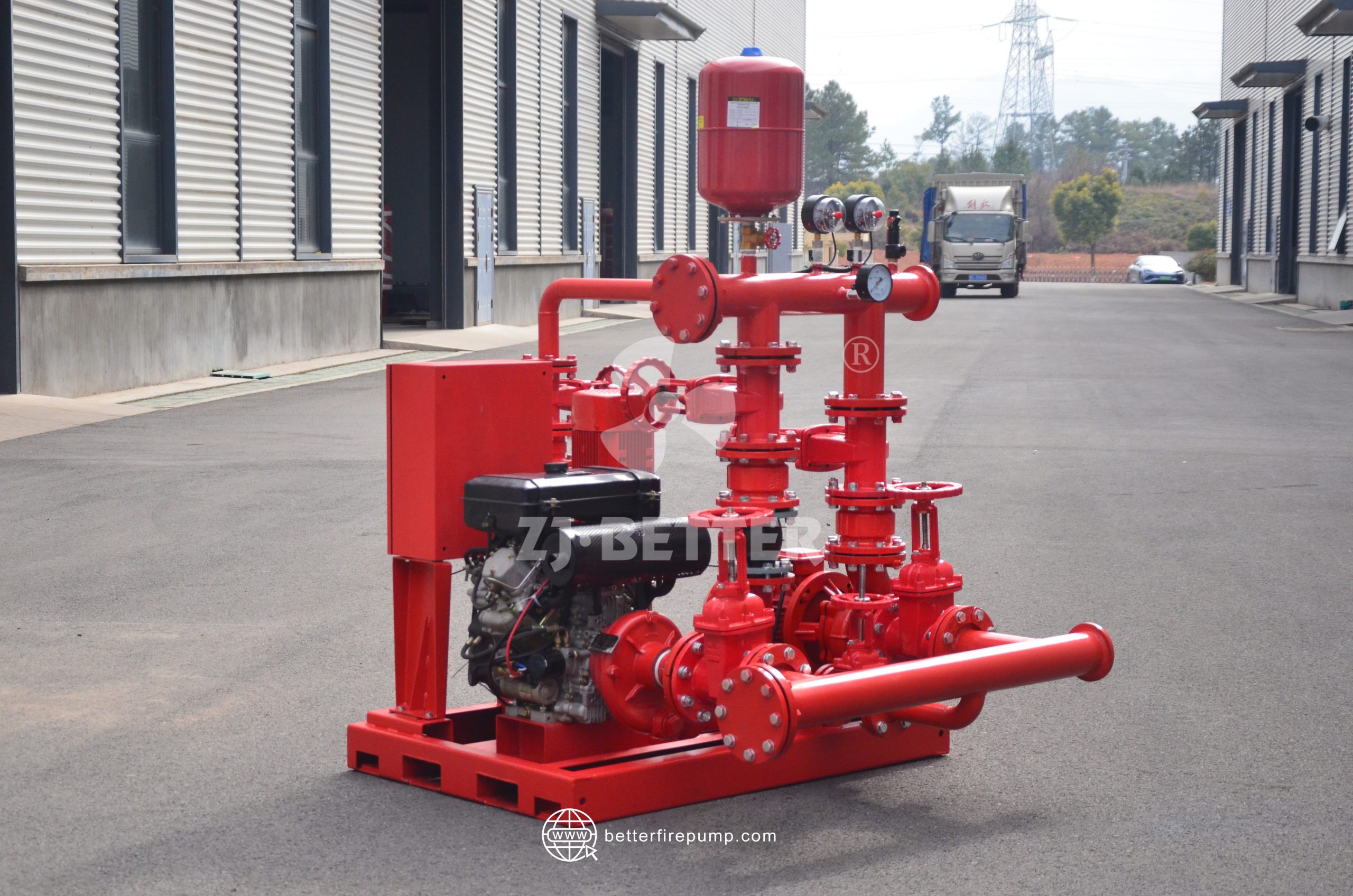 75m3/h@12m small flow Fire Pump Set--Better Technology Co., Ltd.