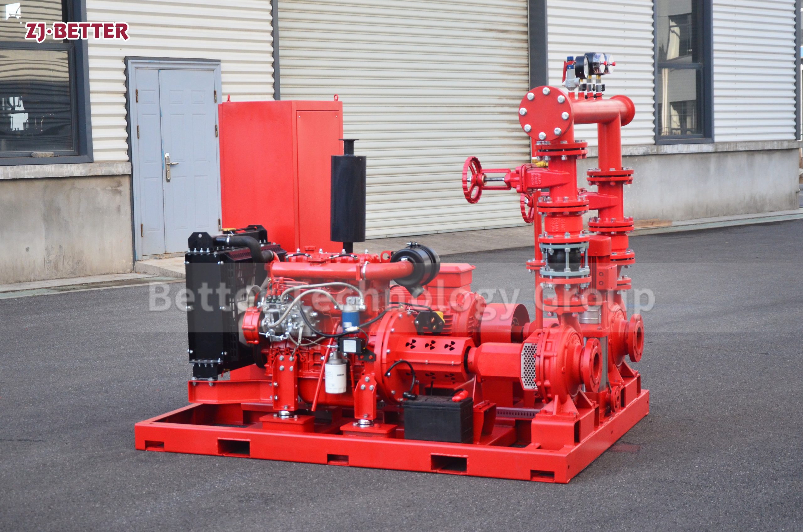 90m3/h@90m End Suction Pump Set --Better Technology Co., Ltd.